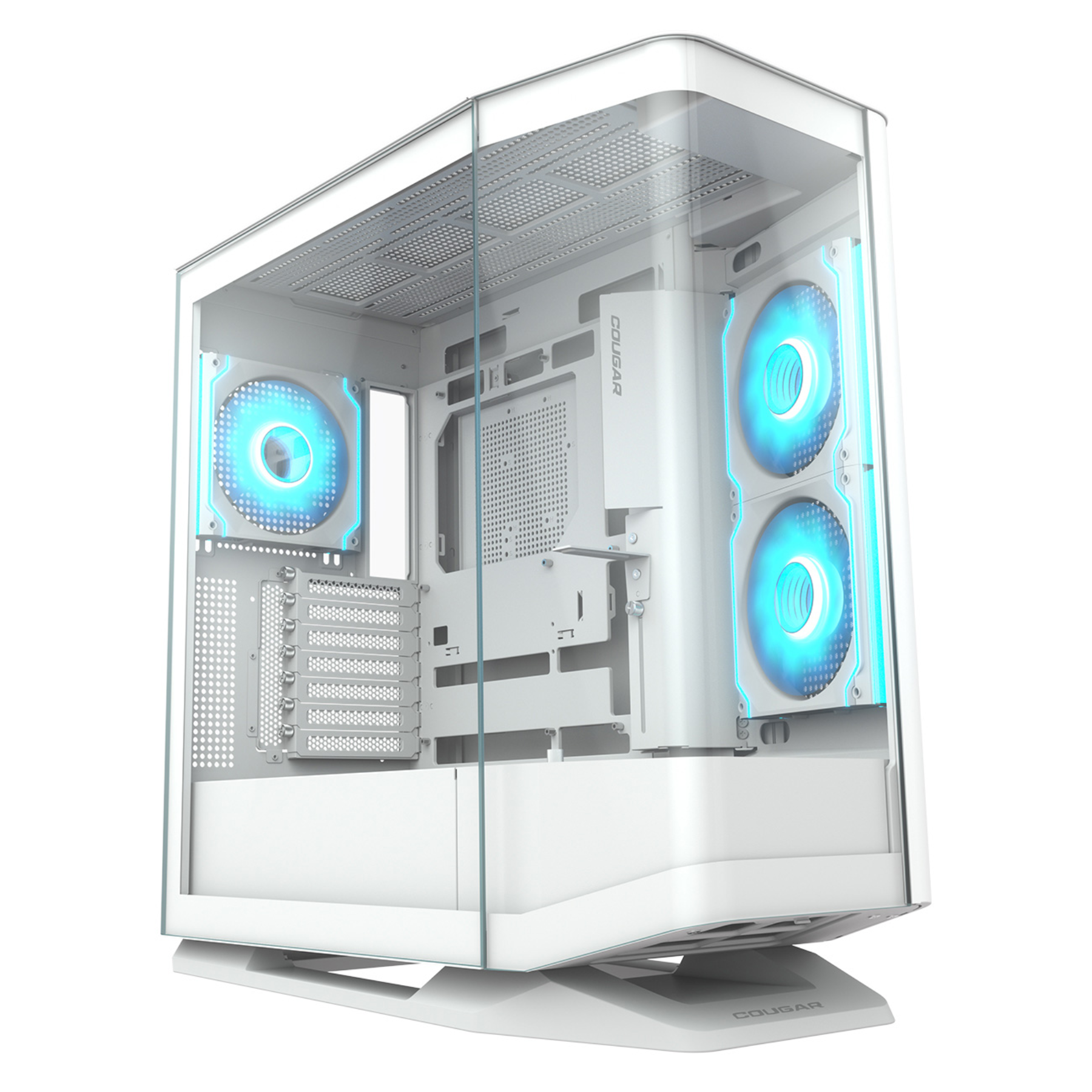 Cougar Gaming FV 270 RGB WHITE : Boîtier Aquarium PC Design et Performant